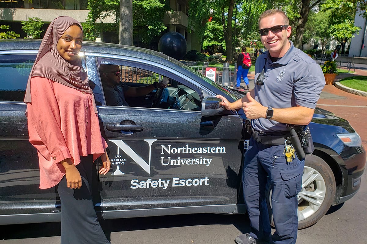 Safety Escort Services - Northeastern University's Police Department
